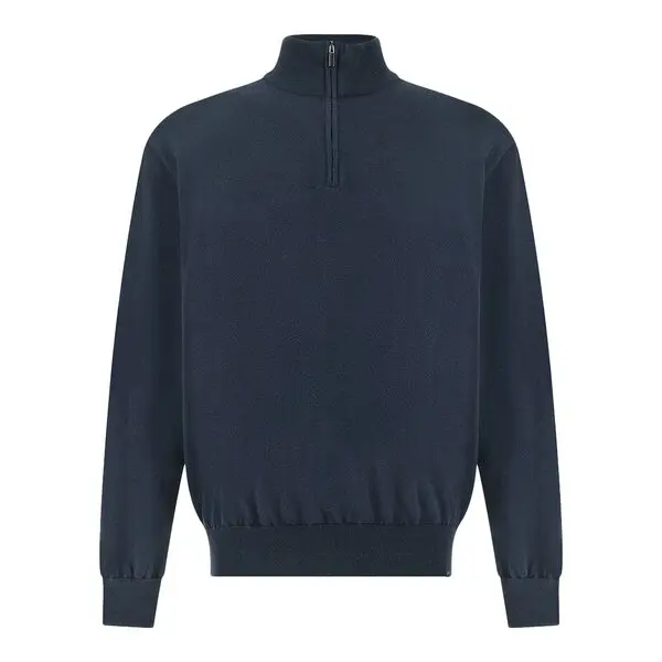 Paul & Shark Piuma Cotton Half Zip Sweater