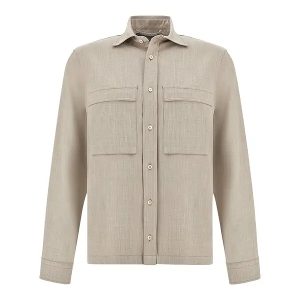 Paul & Shark Overshirt In Jersely