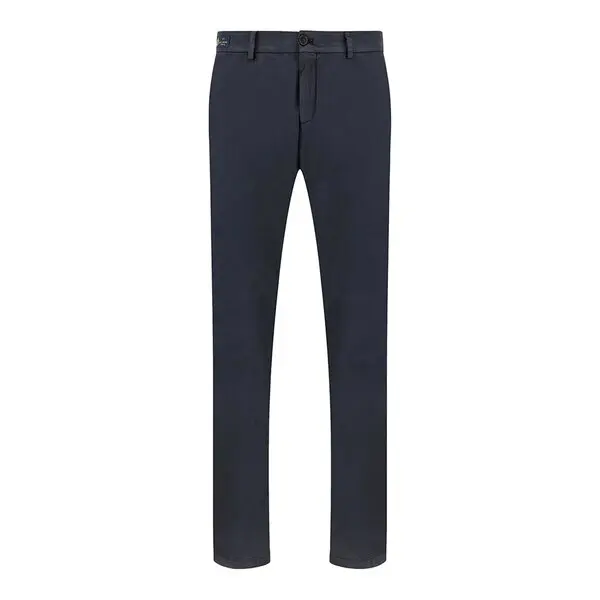 Paul & Shark Silk And Stretch Cotton Chino Pants