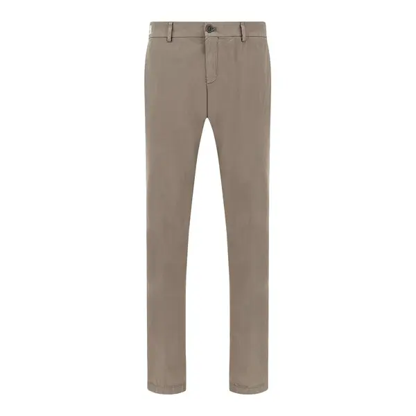 Paul & Shark Silk And Stretch Cotton Chino Pants