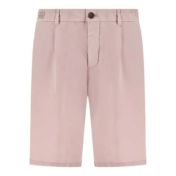 Paul & Shark Linen And Cotton Bermuda Shorts