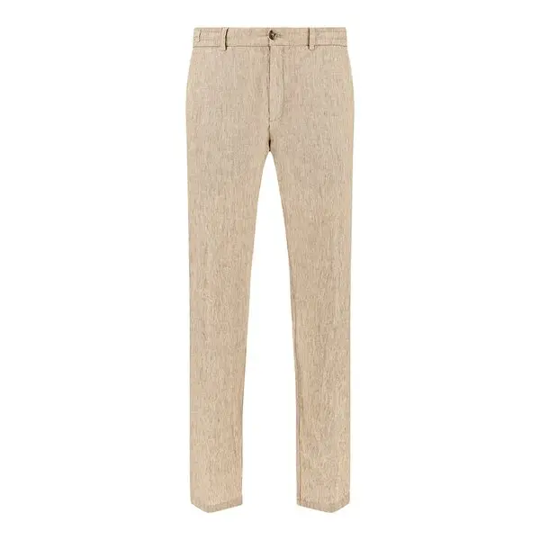 Paul & Shark Linen Chino Pants With Drawstring