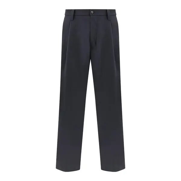Paul & Shark Como Technical Wool Trousers - Blue