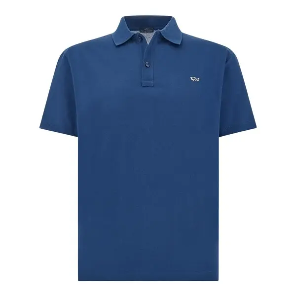 Paul & Shark Double Piqué Cotton Polo