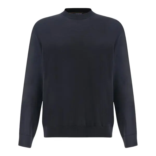 Paul & Shark 140’s Superfine Merino Wool Crewneck Sweater - Blue