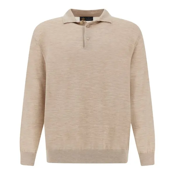 Paul & Shark Cashmere And Silk Polo Shirt
