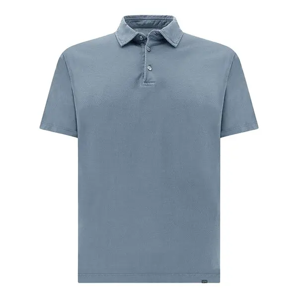 Paul & Shark Polo Shirt In Garment‑dyed Suvin Cotton - Versilia