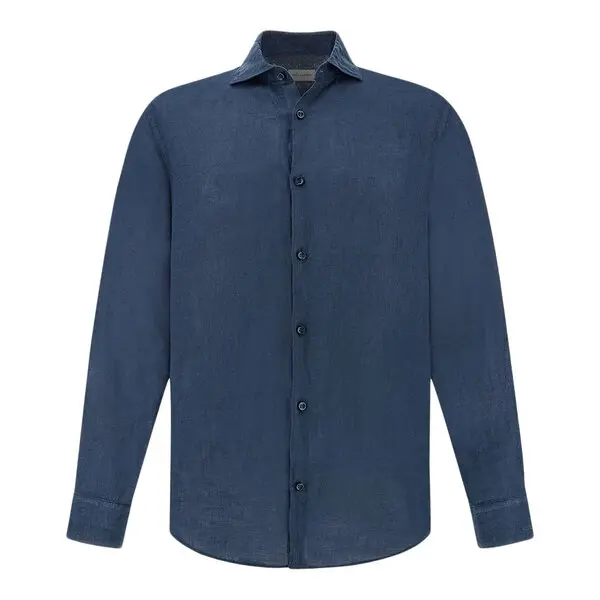 Paul & Shark Garment‑dyed Linen Shirt