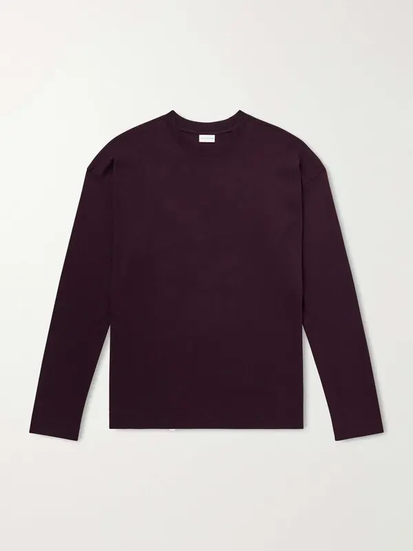 Dries Van Noten Hegland Cotton-jersey T-shirt