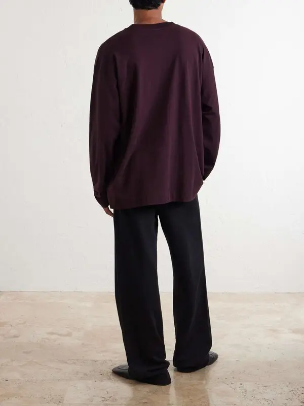 Dries Van Noten Hegland Cotton-jersey T-shirt