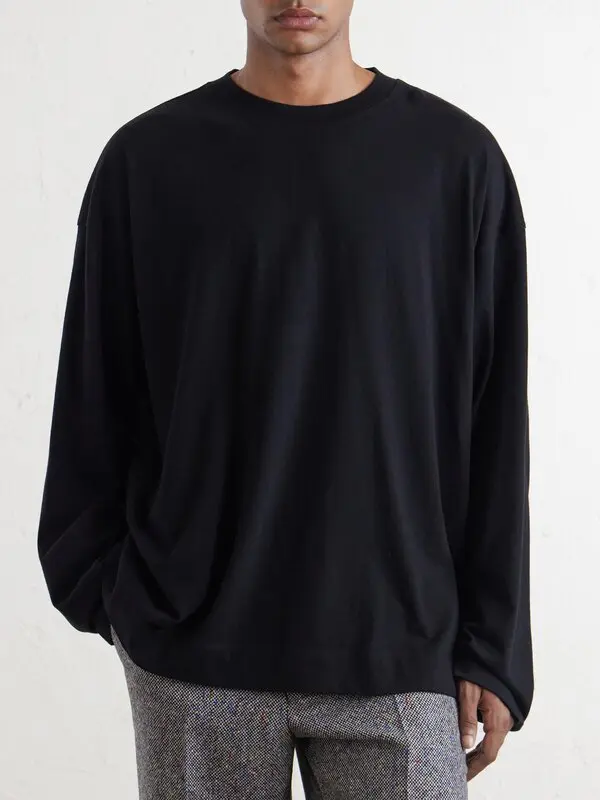 Dries Van Noten Hegland Cotton-jersey T-shirt