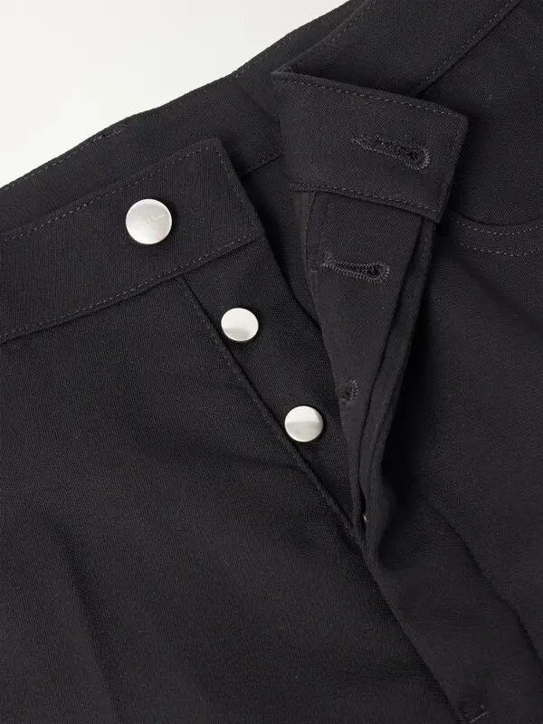 Rick Owens Geth Wide-leg Wool Jeans