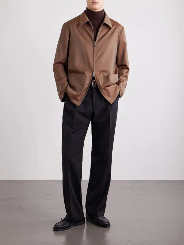 Barena Venezia Cotton-blend Gabardine Overshirt
