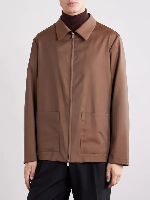 Barena Venezia Cotton-blend Gabardine Overshirt