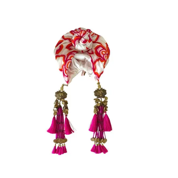 JULIA CLANCEY Edith Silk Dream Olympia Reversible Turban