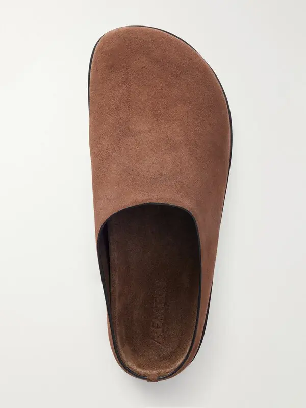 A.emery Lou Suede Clogs - Brown