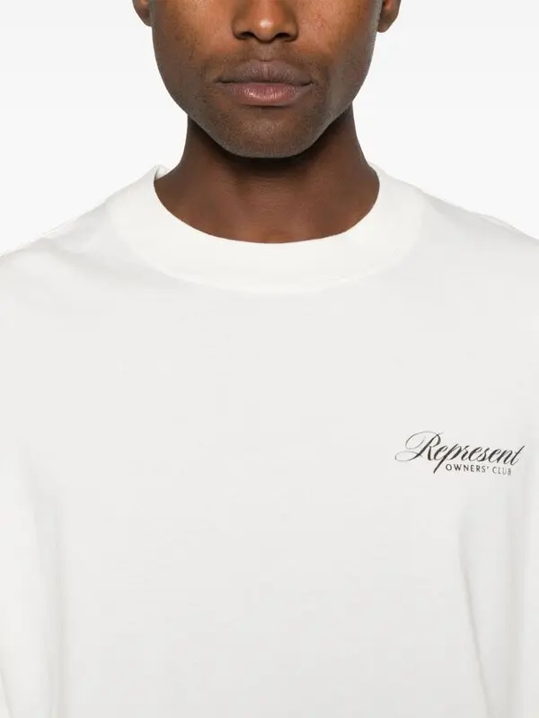 REPRESENT Owners Club Script T-shirt