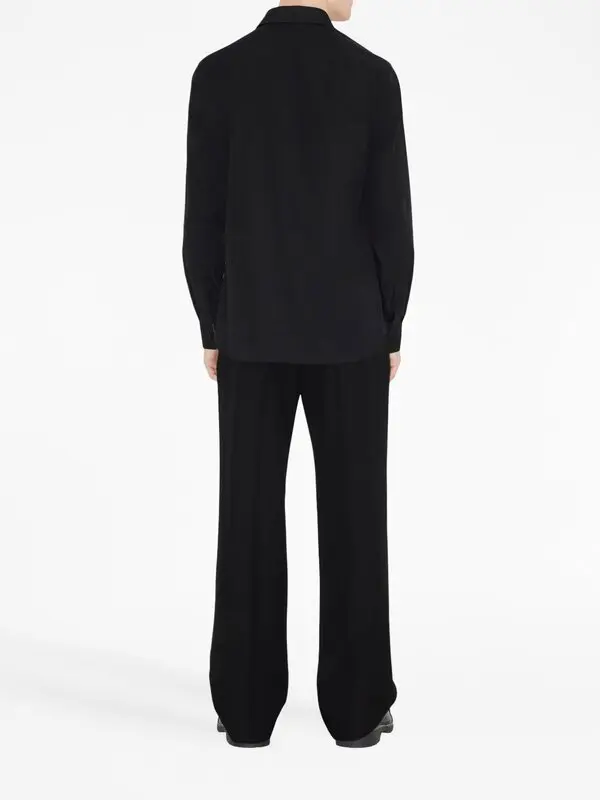 Burberry Ekd Logo Cotton Shirt