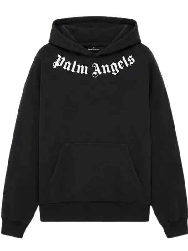 Palm Angels Logo Regular Hoodie