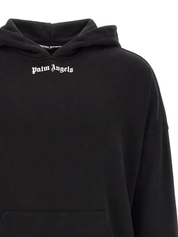 Palm Angels Logo Over Hoodie