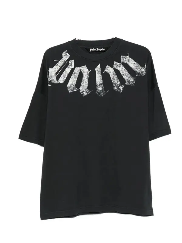 Palm Angels Logo Cotton T-shirt