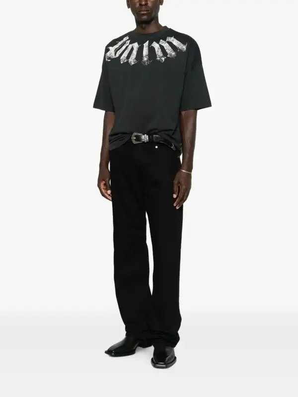 Palm Angels Logo Cotton T-shirt