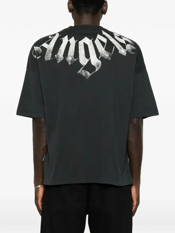 Palm Angels Logo Cotton T-shirt