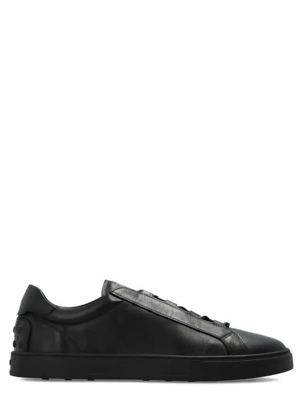 TOD'S Leather Sneakers - Black