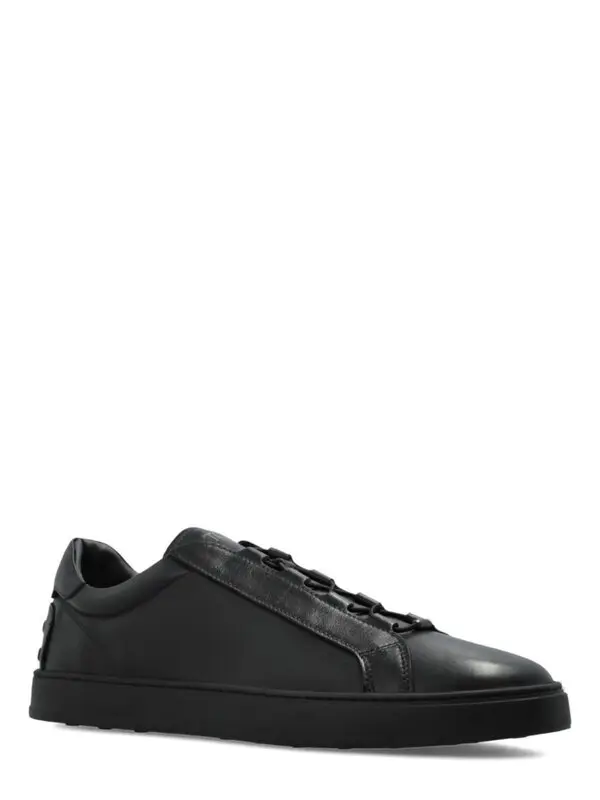 TOD'S Leather Sneakers - Black
