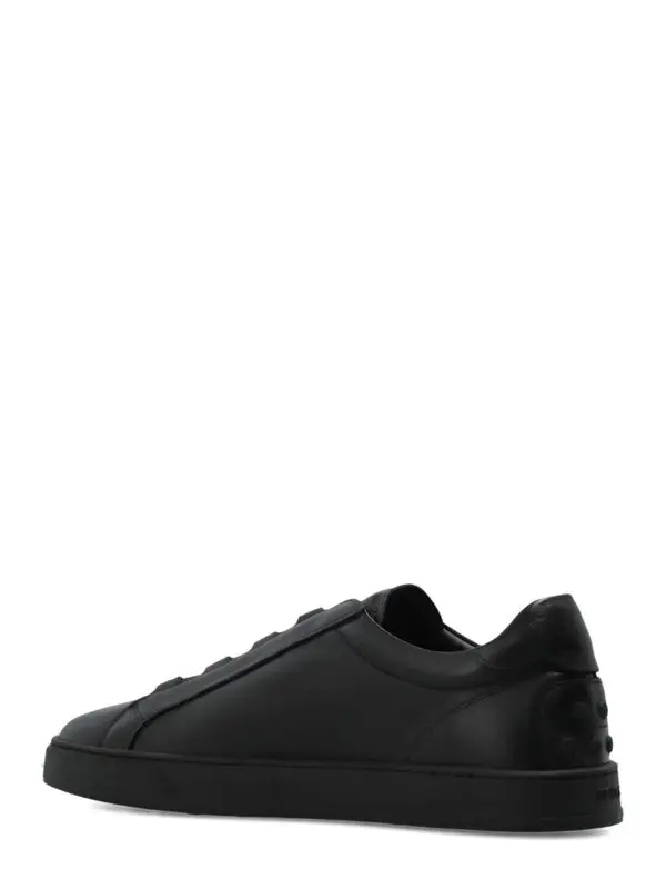 TOD'S Leather Sneakers - Black