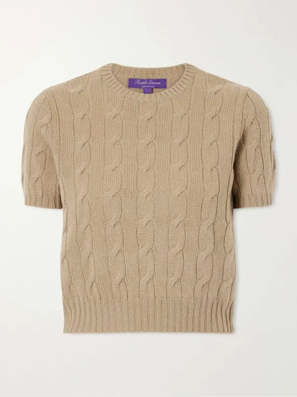 Ralph Lauren Cable-knit Cashmere Sweater