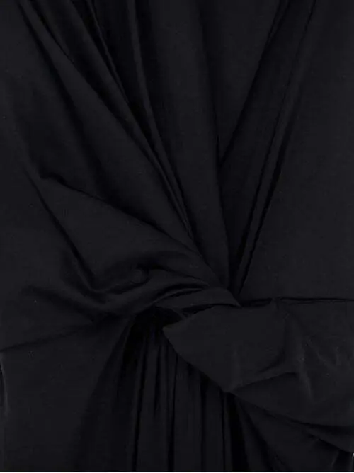 Balenciaga Stretch Fabric Long Asymmetrical Dress