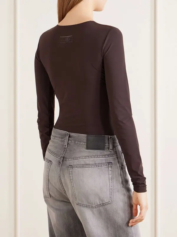 MAISON MARGIELA Stretch-jersey Bodysuit