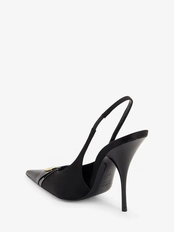 Saint Laurent Slingback Pumps - Black