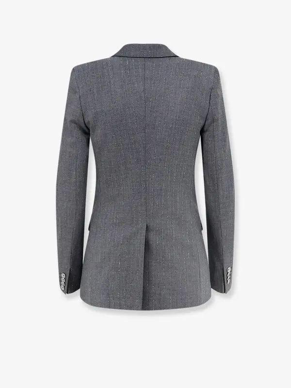 Tagliatore Parigi Stretch Virgin Wool Suit With Pinstripe Effect