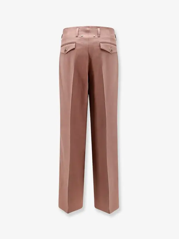 GOLDEN GOOSE Flavia Light Dry Wool Trousers