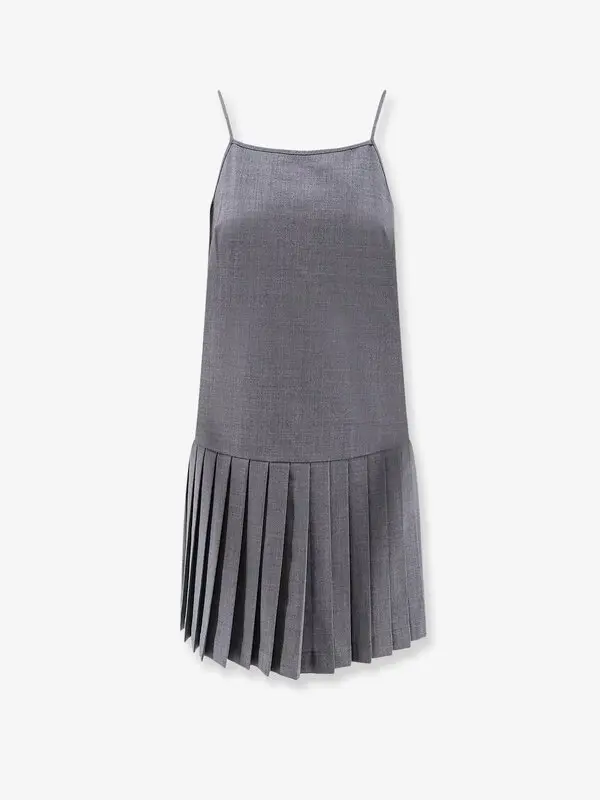 SEMICOUTURE Oliva Merino Wool Blend Short Dress