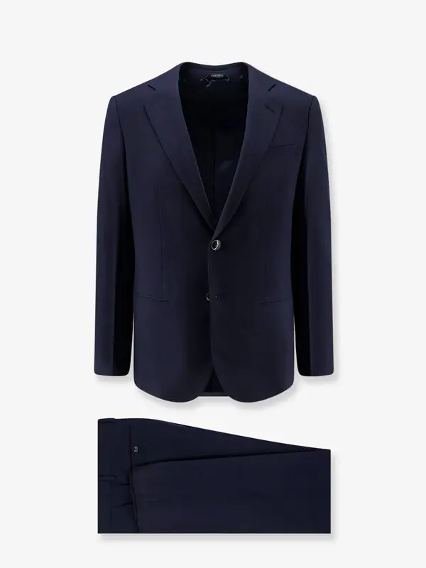 Giorgio Armani Soho Line Super 160's Virgin Wool Suit