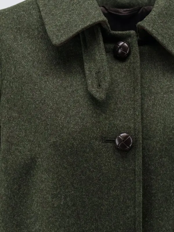 SCHNEIDERS Geraldine Virgin Wool Loden Coat
