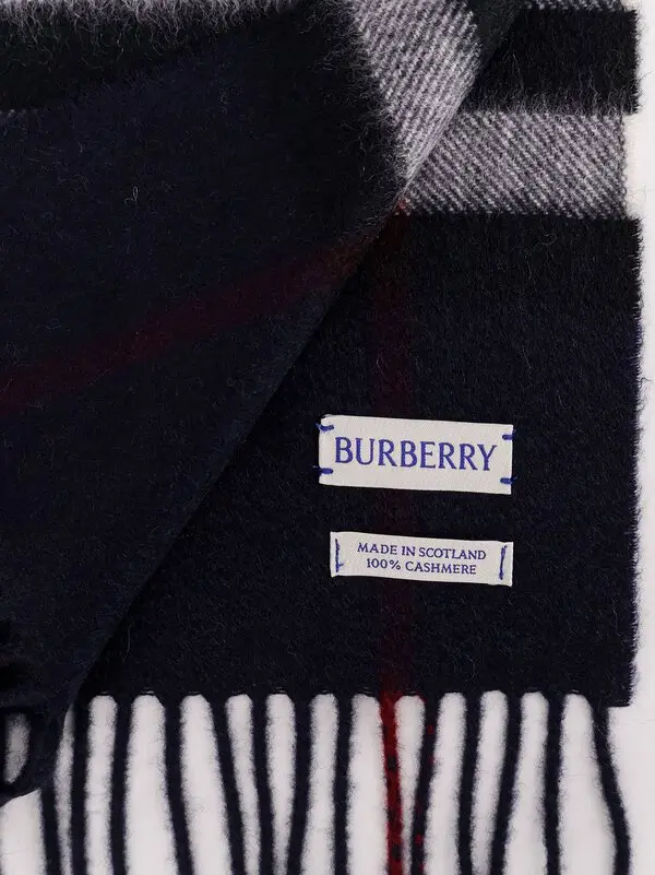 Burberry Cashmere Scarf - Black