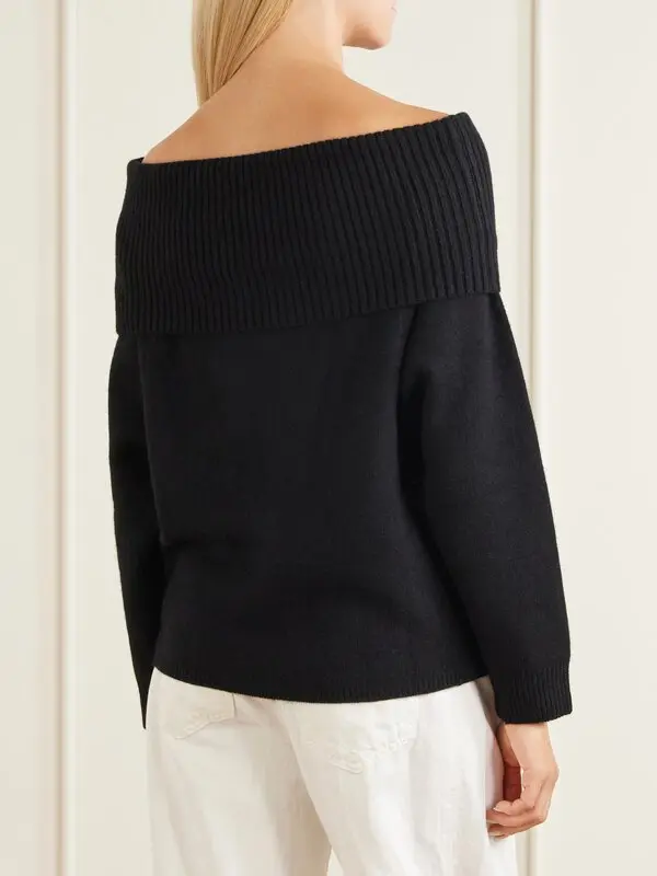 Loulou De Saison Sibyl Turtleneck Cashmere-blend Sweater