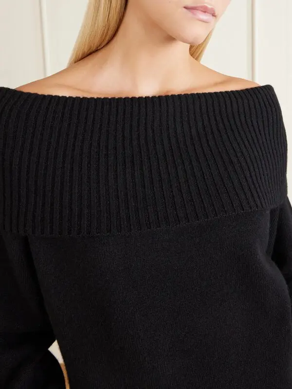 Loulou De Saison Sibyl Turtleneck Cashmere-blend Sweater