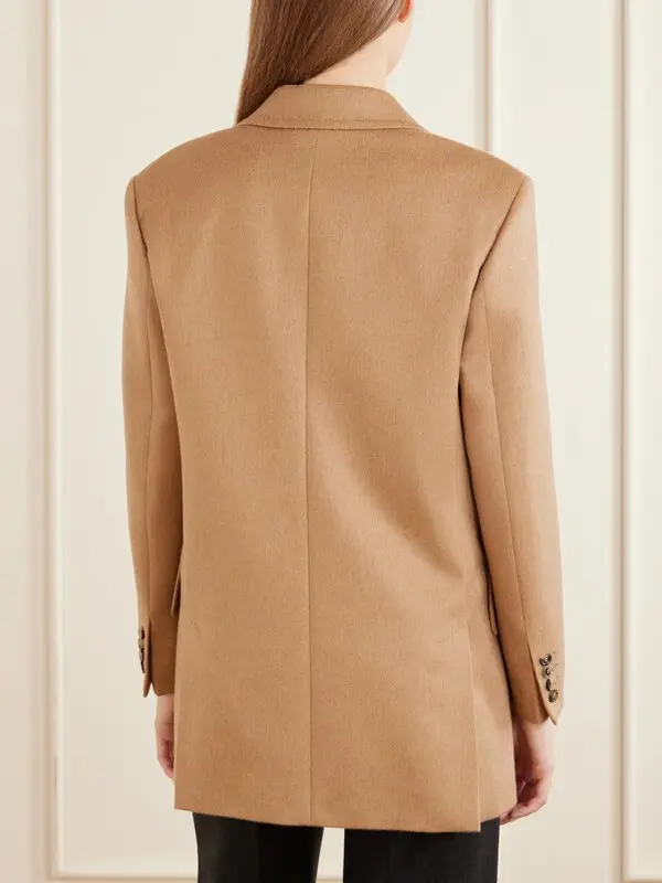 Max Mara Olimpia Hair Blazer - Brown