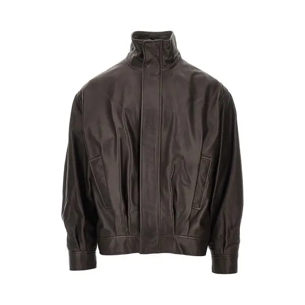 ARMA Paulo' Nappa Leather Bomber Jacket