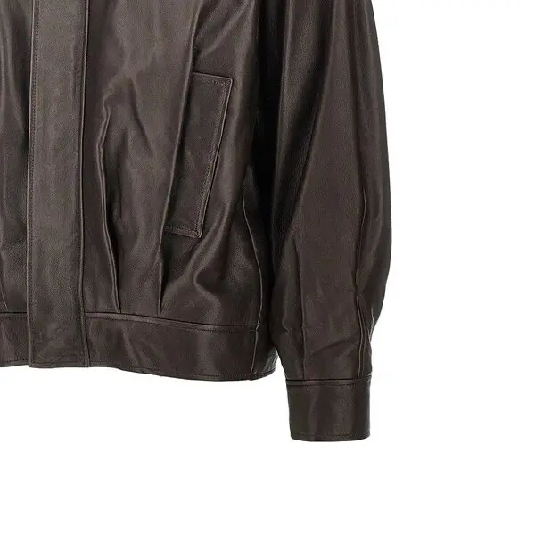ARMA Paulo' Nappa Leather Bomber Jacket