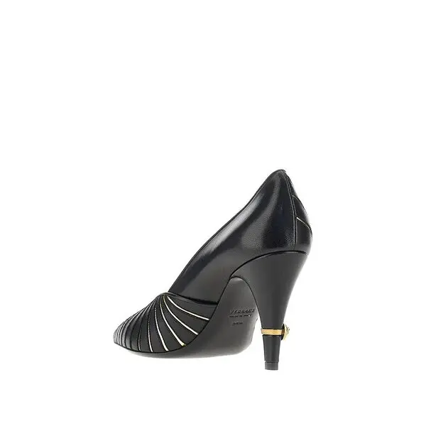 Versace Nappa Leather Pumps