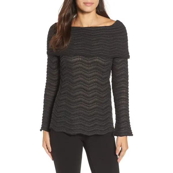 NIC+ZOE Over The Shoulder Top