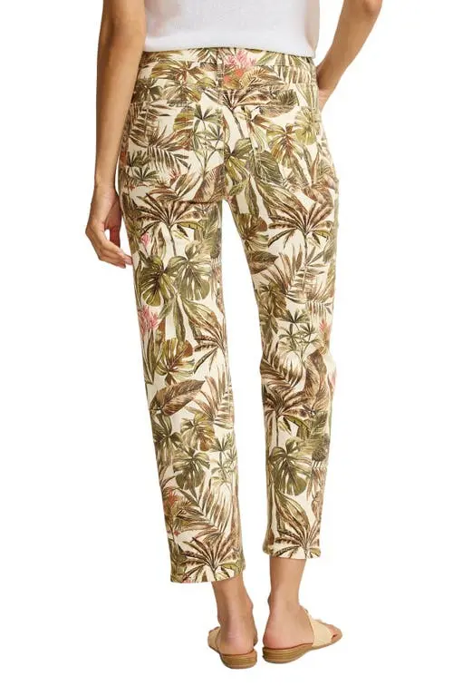 Tommy Bahama High Waist Straight Leg Crop Jeans
