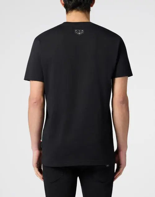 Philipp Plein T-shirt Round Neck Ss Skull