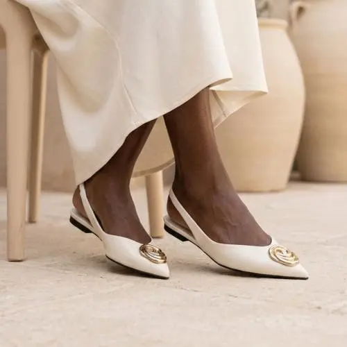 KNEETOES Valentina Slingback Flat